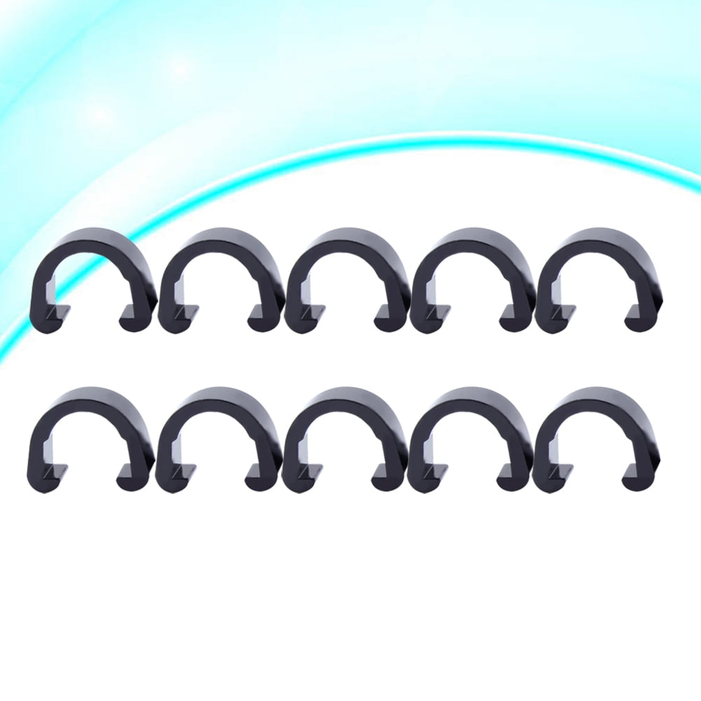 10pcs Aluminium Alloy Bike Frame U Buckles Metal Clips Clamps U CLips ...