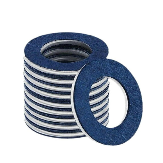 10pcs Aluminum Alloy Oil Drain Plug Washers - For Auto Oil Drain ...