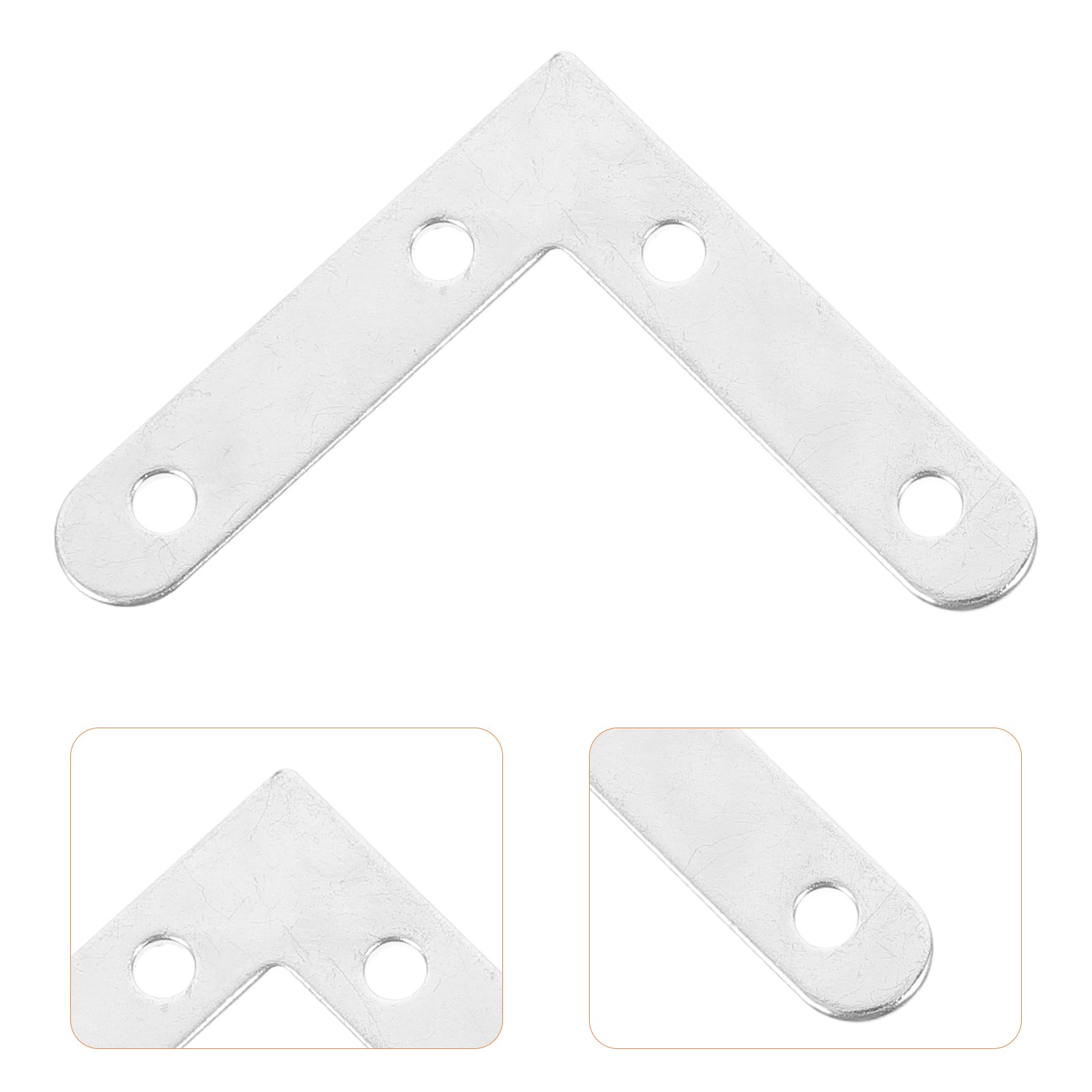 OUNONA 10pcs Iron Screen Frame Corner Brackets for Replacement ...
