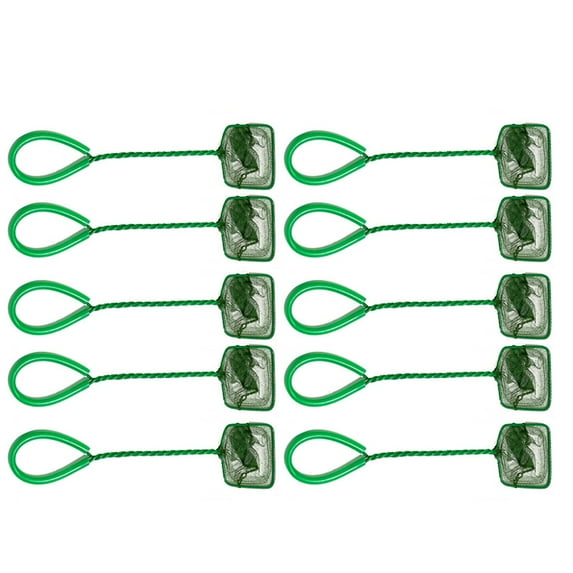 10pcs Aquariums Fish Net Scooping Tool for Safe Catching and Fishtanks ...
