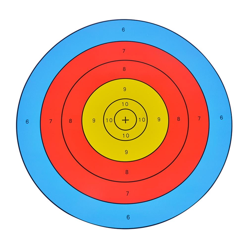 10pcs Archery Target Paper 400x400mm Equipment Darts Target Training ...