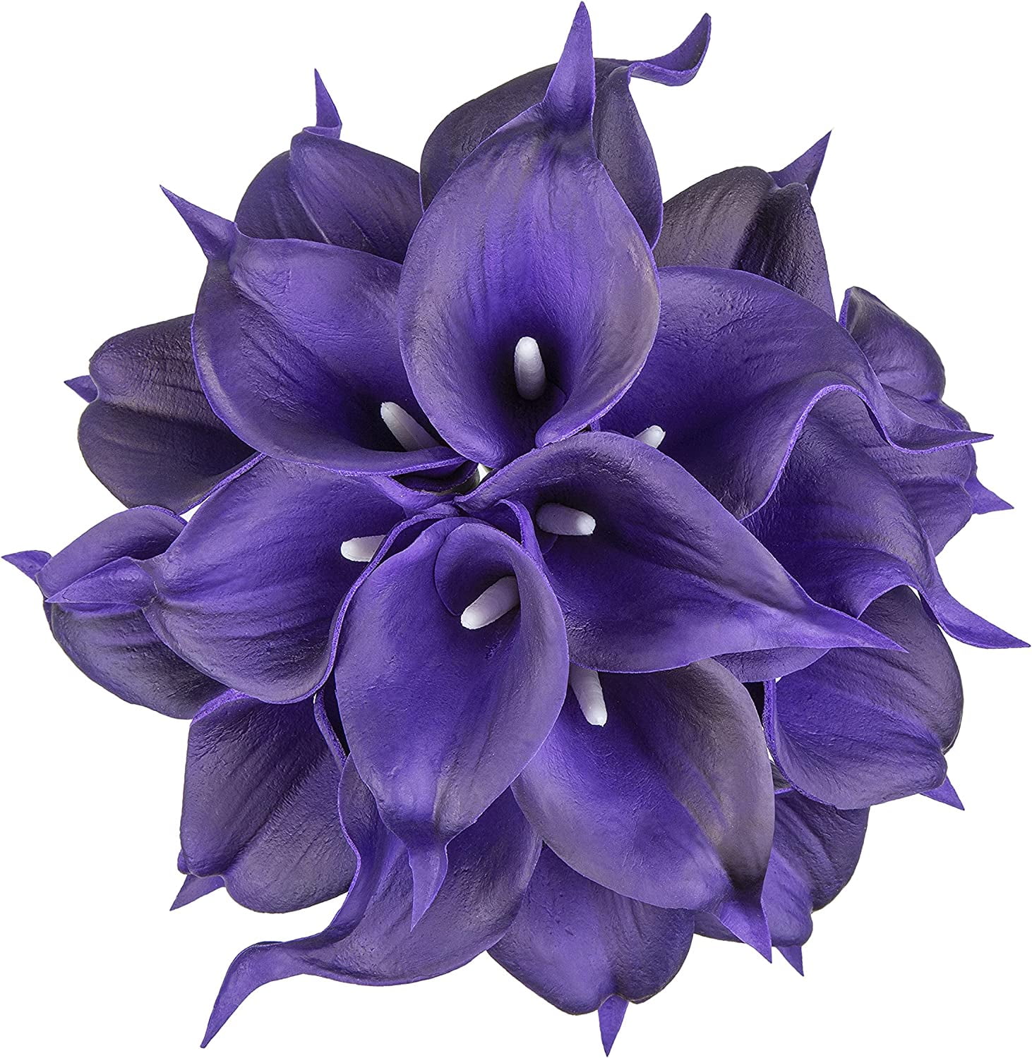 10pcs Artificial Calla Lily Flower Real Touch Latex Flowers for DIY ...