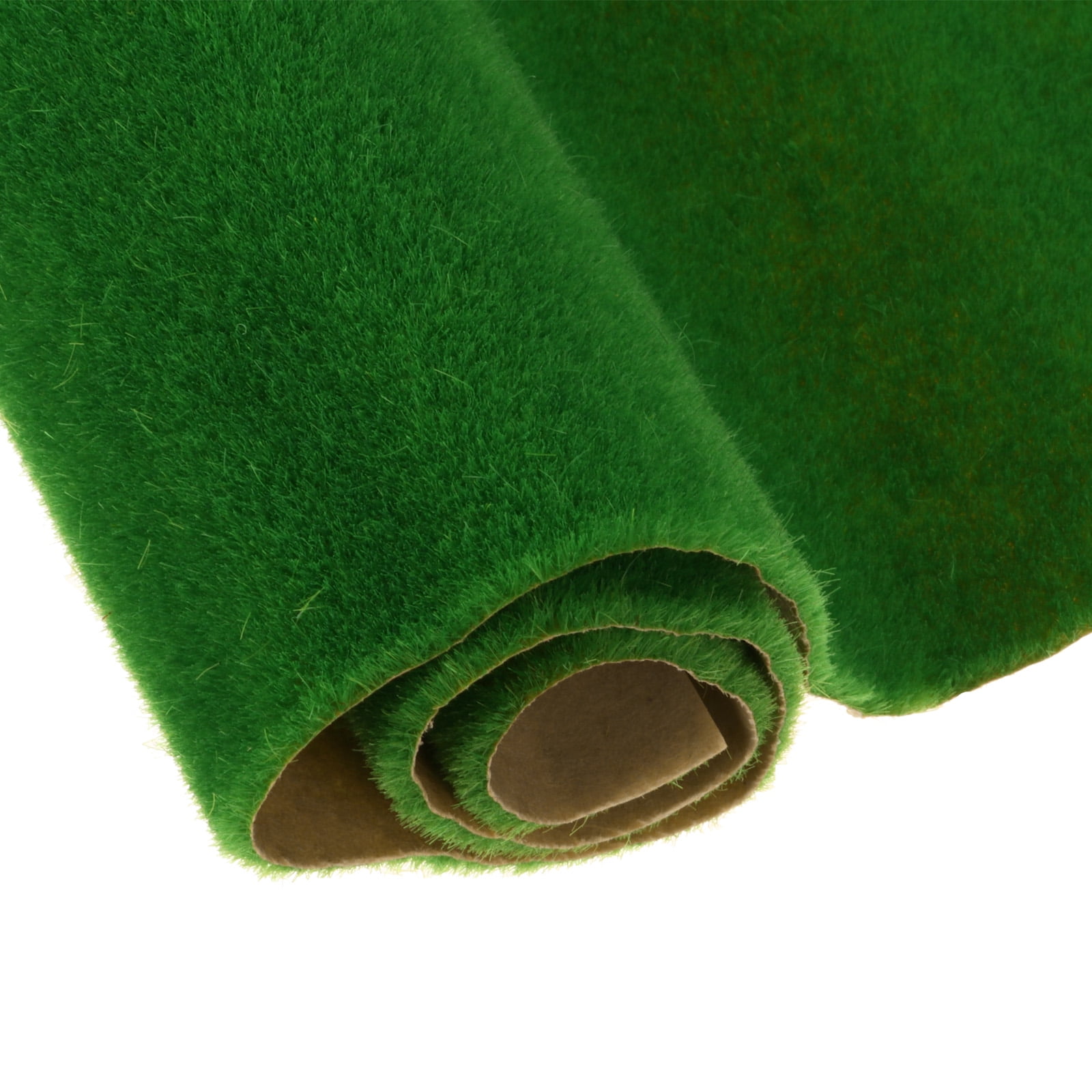 Uxcell 10pcs Artificial Model Grass Mat 9.84 x 9.84" Green for Garden ...