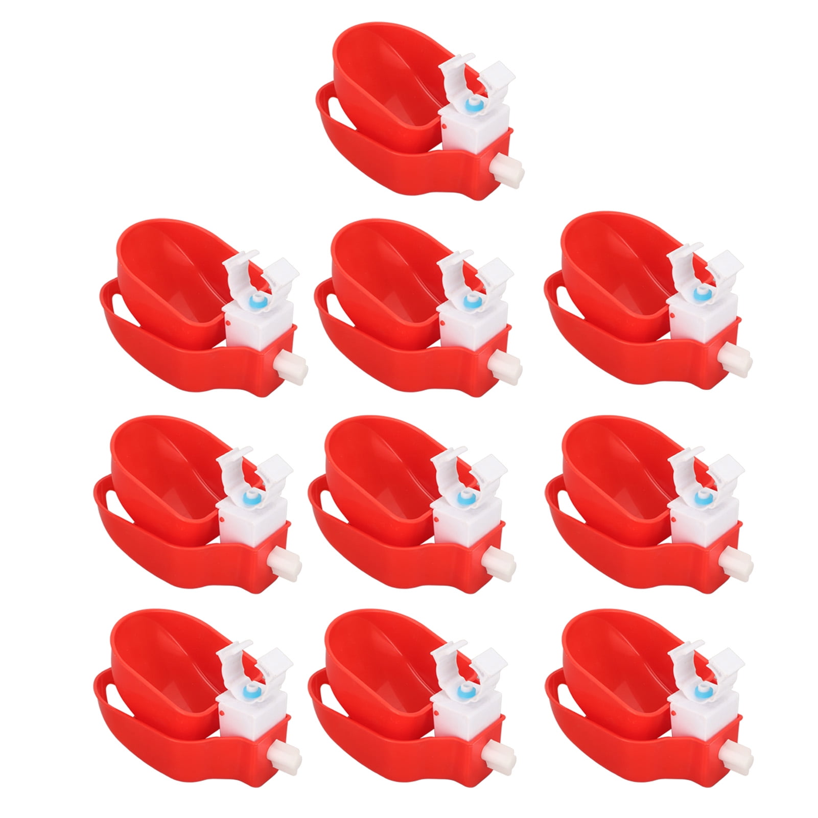 10pcs Automatic Chicken Waterer Cups Self Filling Poultry Water Feeder ...