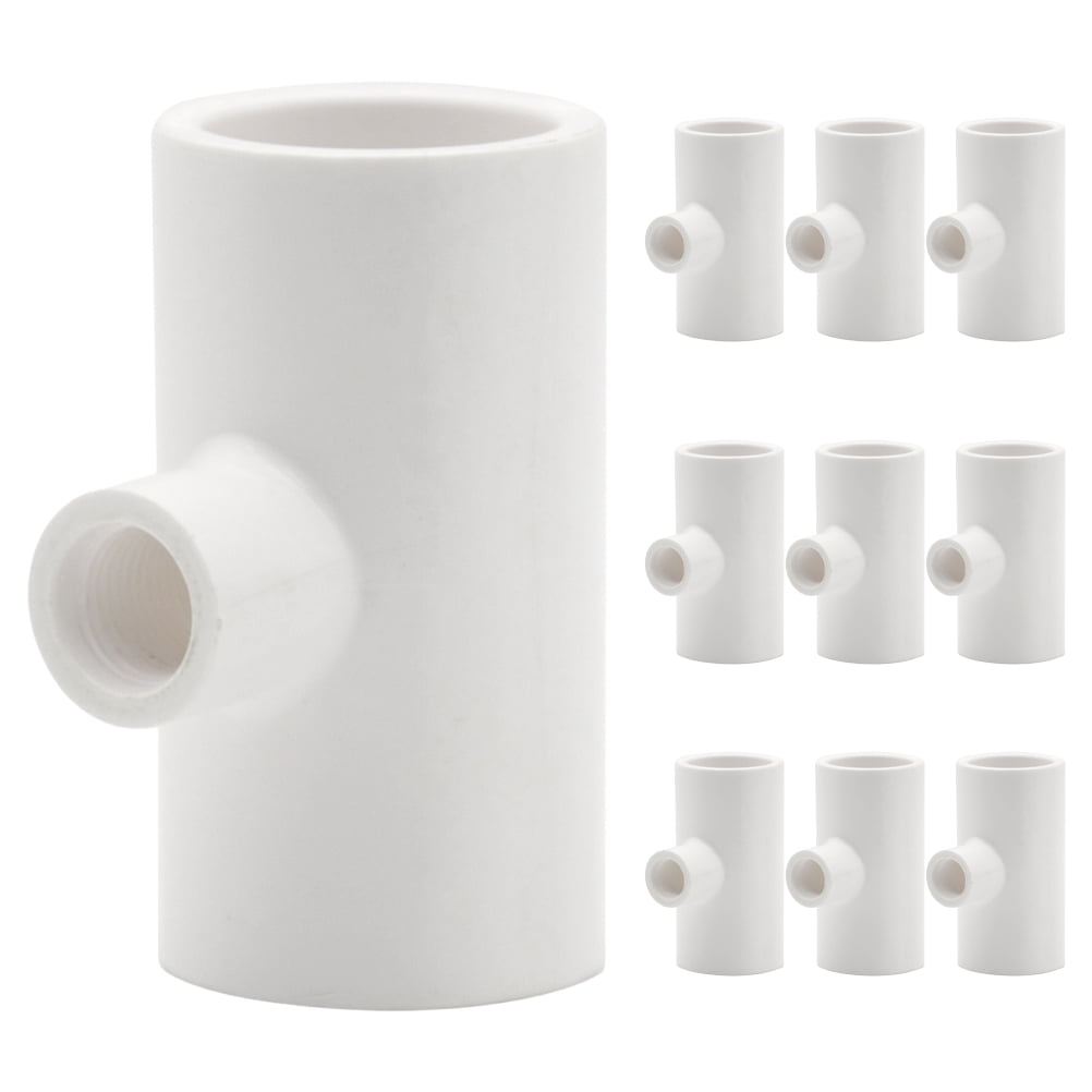 10pcs Automatic Chicken Waterer PVC Tee Fittings for Easy Install ...