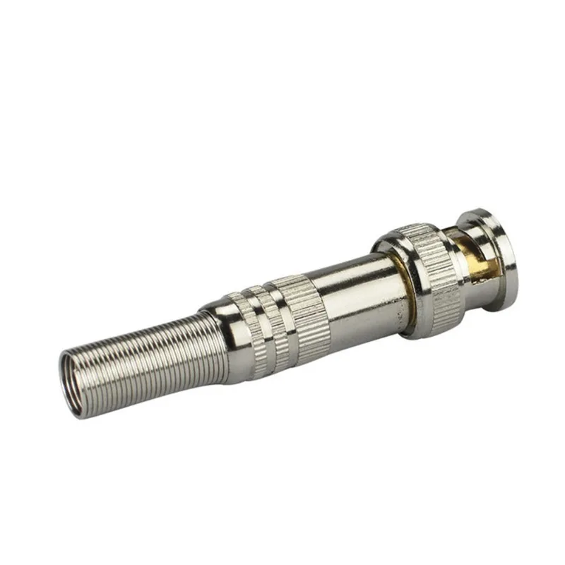 10pcs BNC male solderless BNC connector for security cctv camera system ...