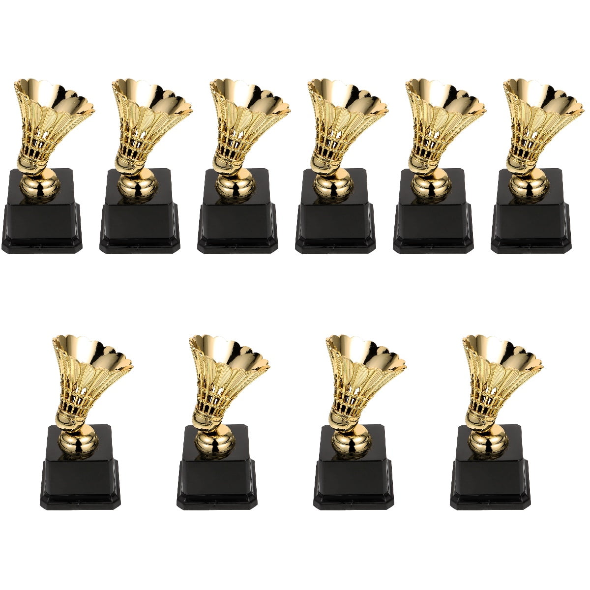 10pcs Badminton Competition Trophy Decorative Trophy Decor Kindergarten ...