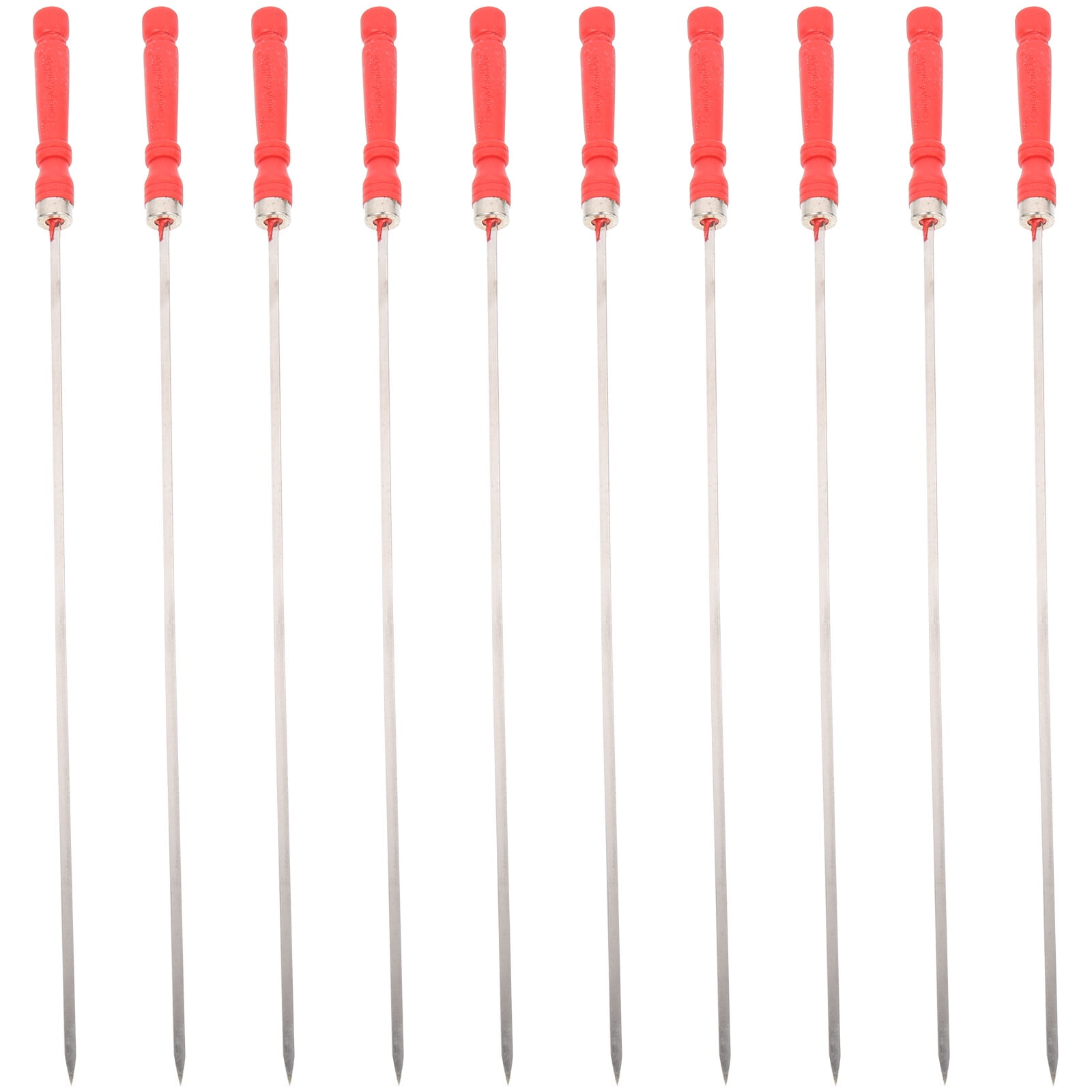 10pcs Barbecue Accessories Multi-function Grill Skewers Professional ...