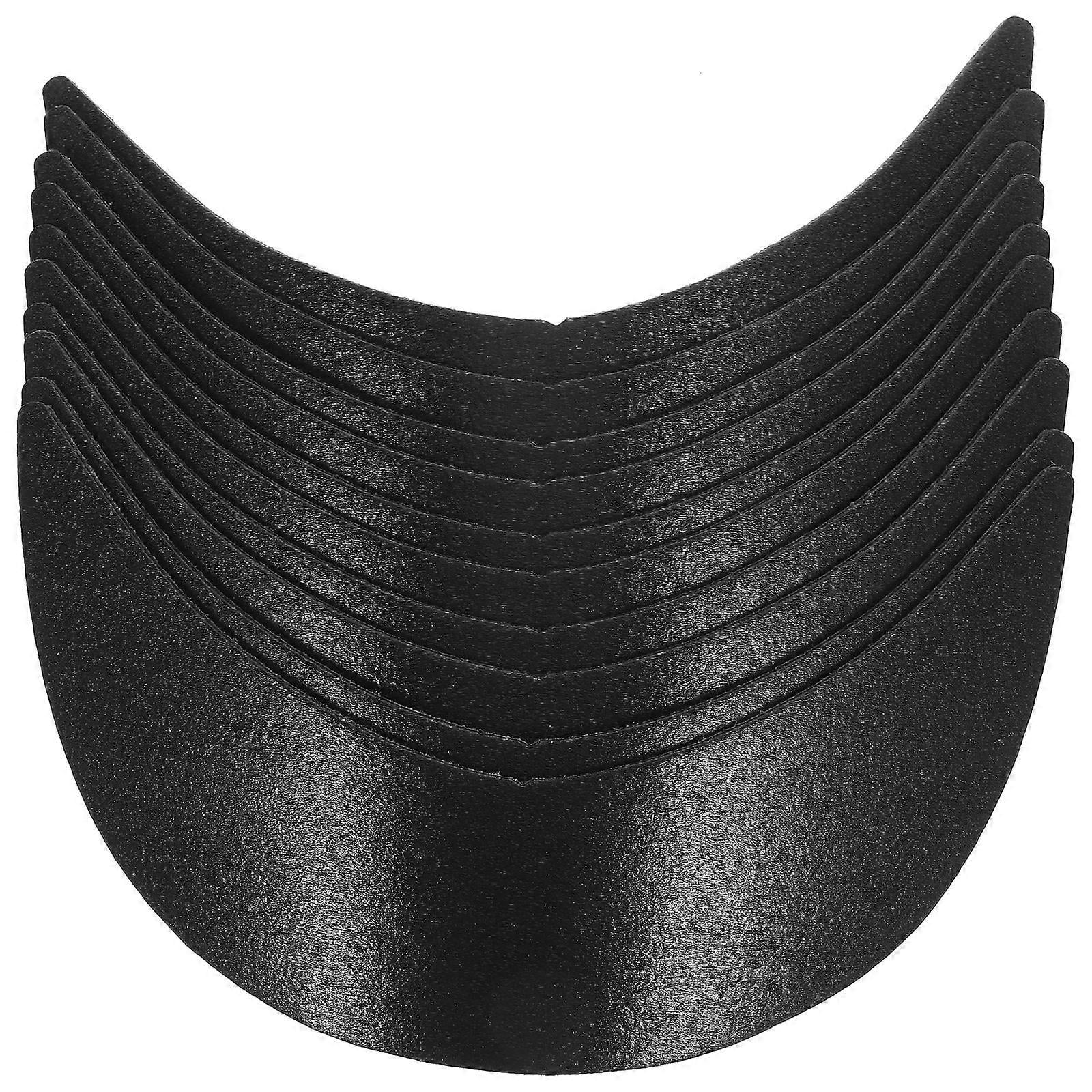 10pcs Baseball Hat Brims Peaked Hat Shaper Baseball Cap Insert Brims ...