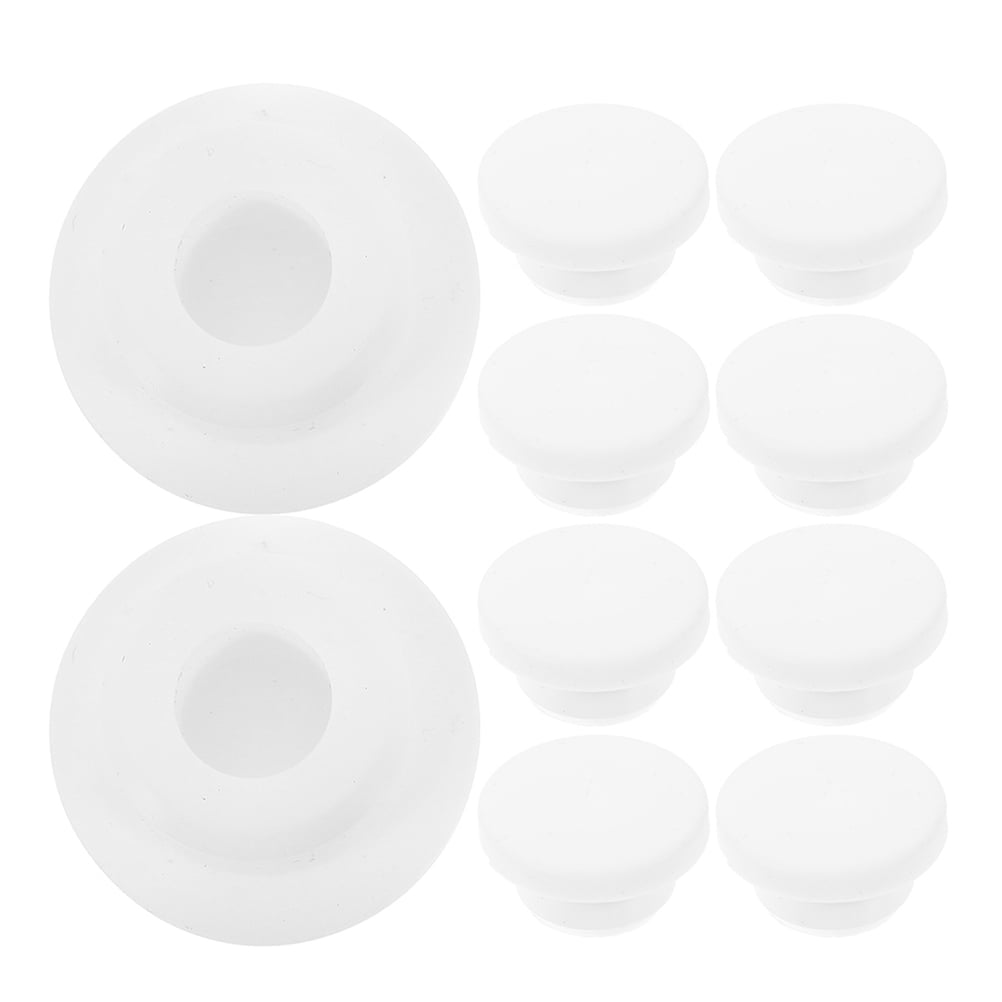 10pcs Bathroom Sink Overflow Drain Cover Washbasin Side Hole Plugs ...