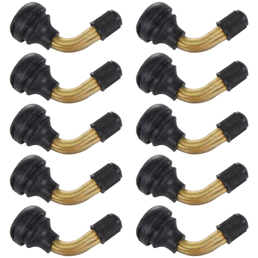 10pcs Bent Angled Tire Valves Stem for Scooter Motorcycle Moped ATV ...
