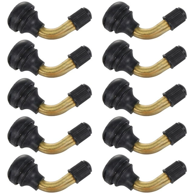 10pcs Bent Angled Tire Valves Stem for Scooter Motorcycle Moped ATV ...