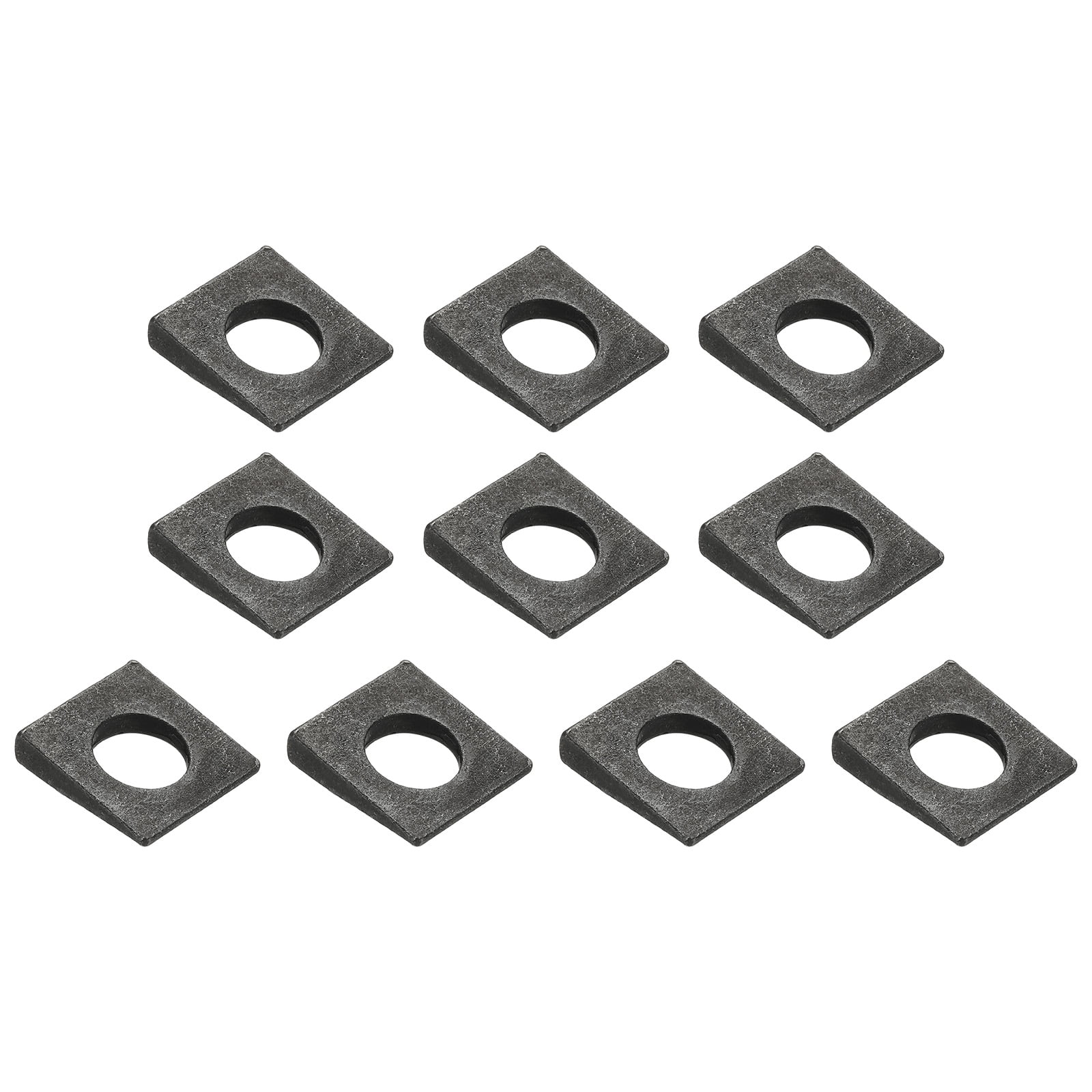 10pcs Beveled Square Washers, M24x50mm Square Beveled Washers Bearing ...