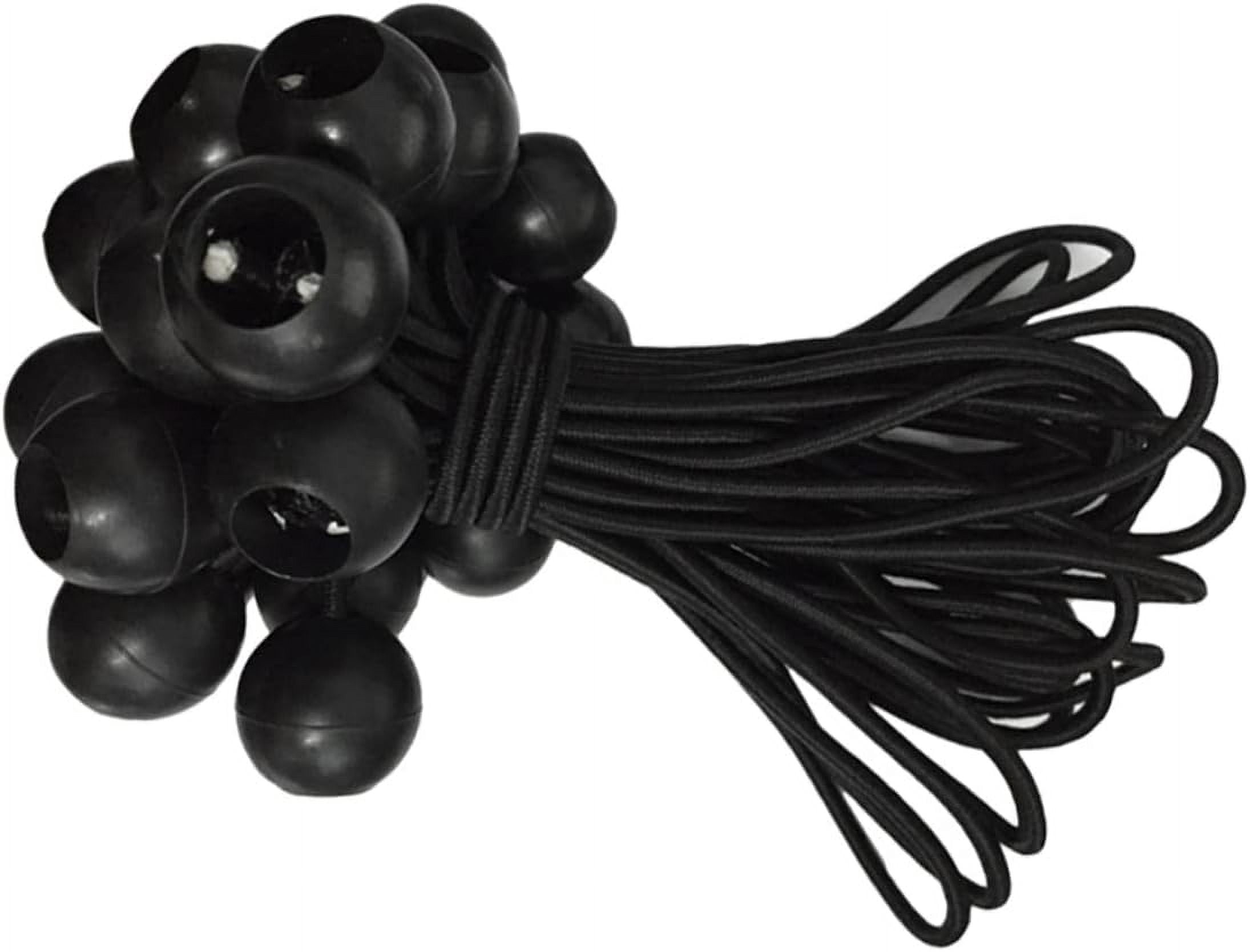 10pcs Black Tarp Tent for Camping Plastic Tarp Black Bungee Cord Tent ...