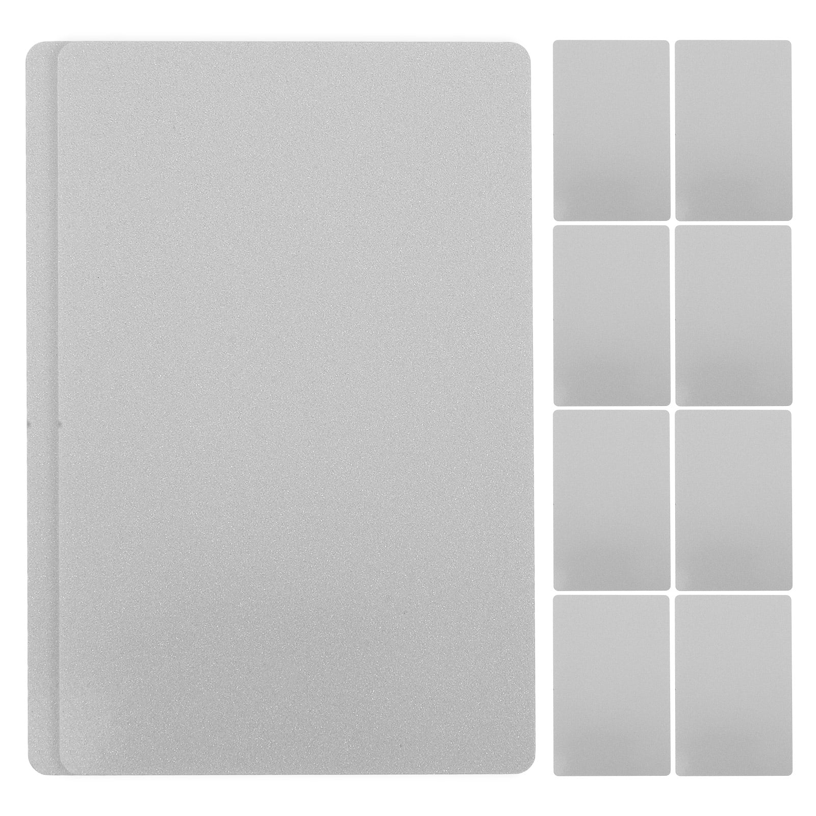 10pcs Blank Name Tag Cards for Engraving and Sublimation in Metal ...