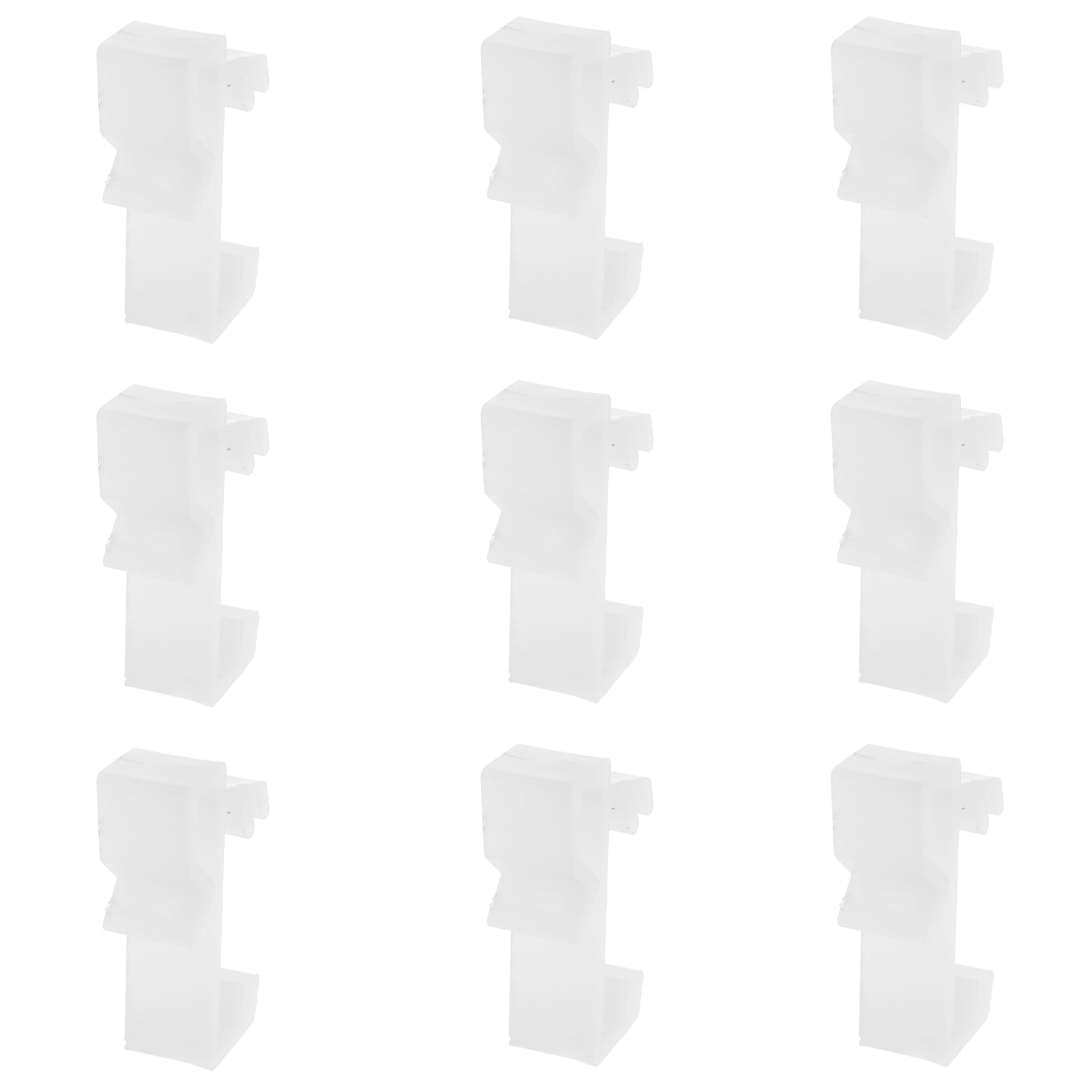 10pcs Blind Valance Clips Plastic Valance Holder Drapery Hardware ...