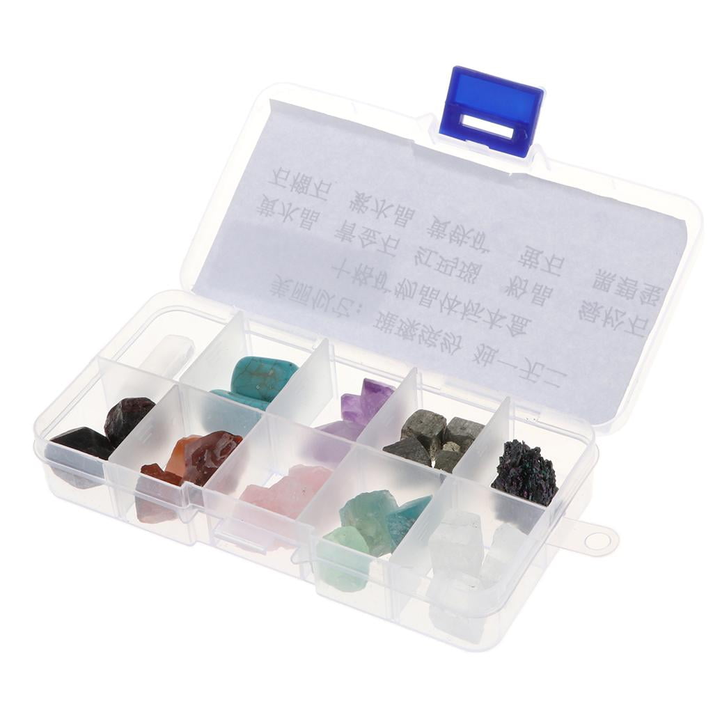 10pcs/ Box Educational Geology And Mineral Collection Assorted ...