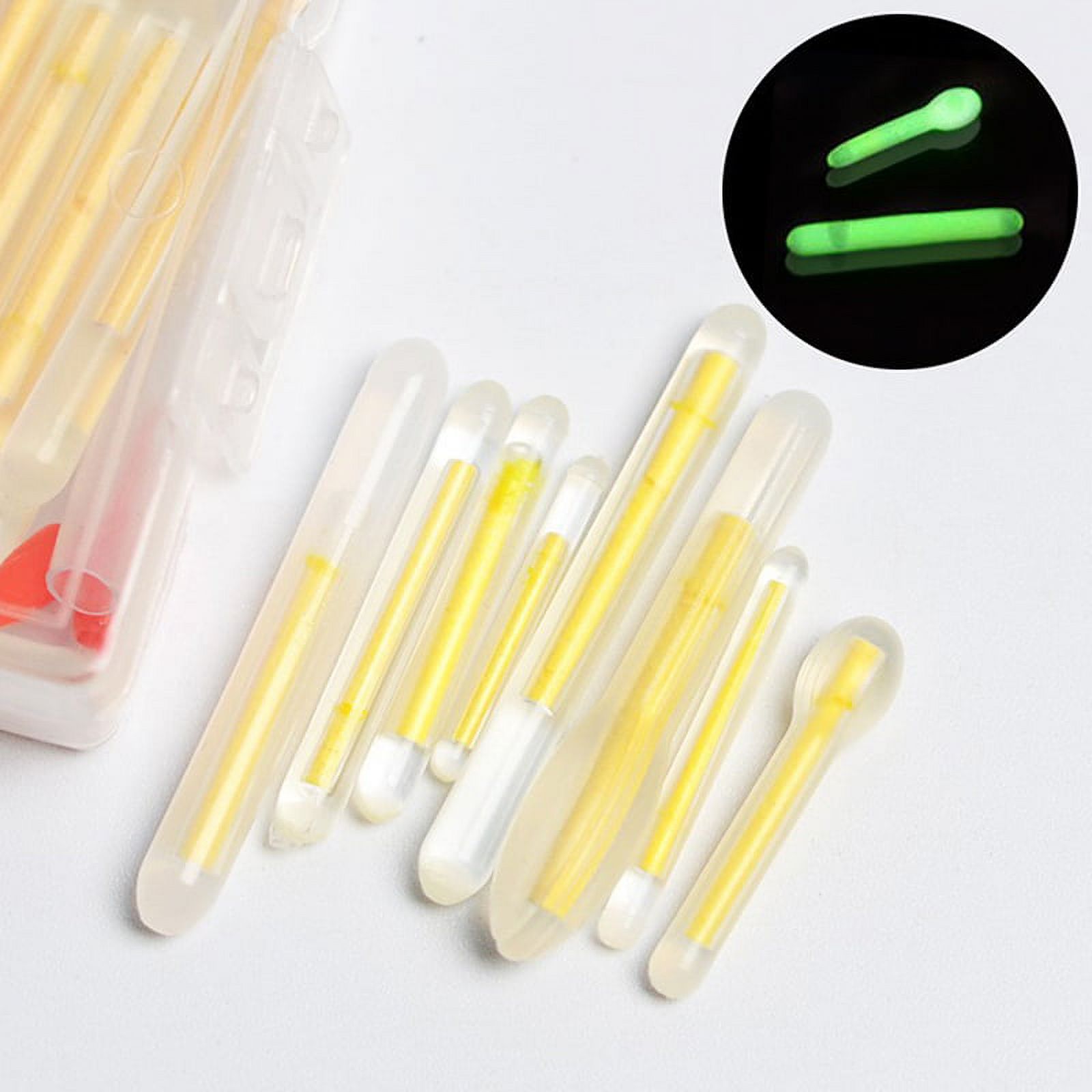 10pcs Boxed Fireflies Fishing Float Fluorescent Lightstick Light Night ...