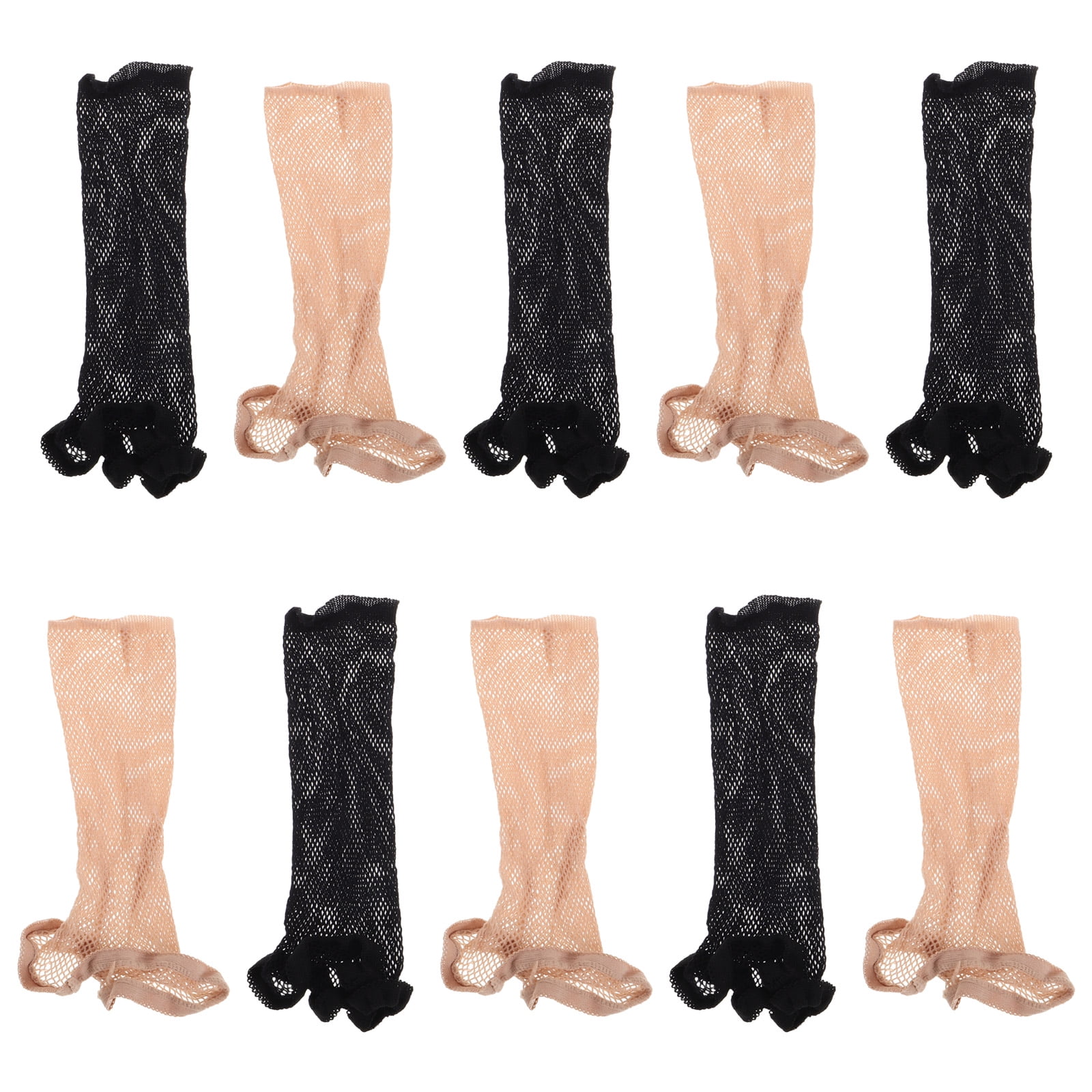 10pcs Braid Wig Cap Elastic Hair Net Women Hair Nets Bald Cap Hair ...