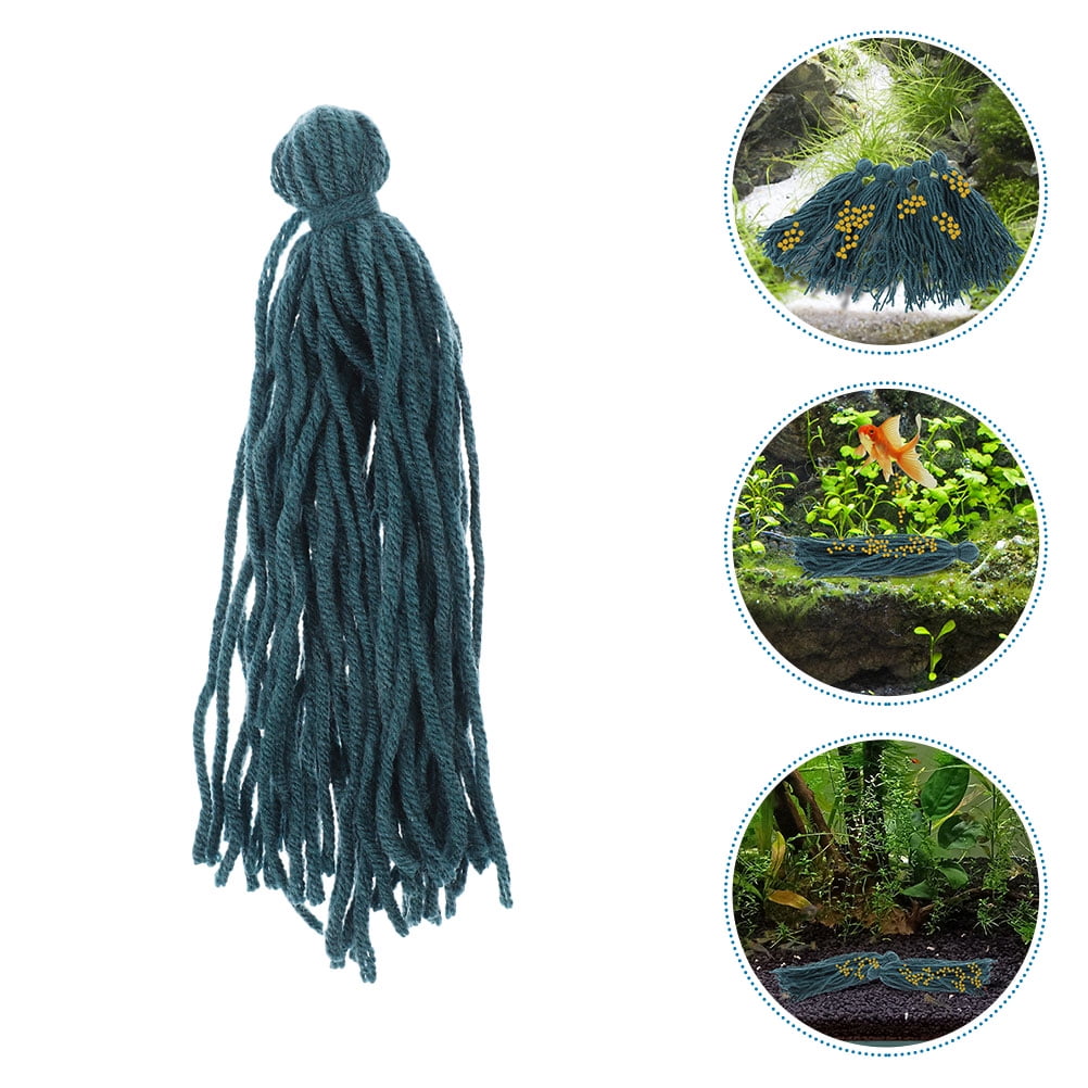10pcs Fish Spawning Mop for Fish Tank Floating Woolen Yarn Mop for Egg ...