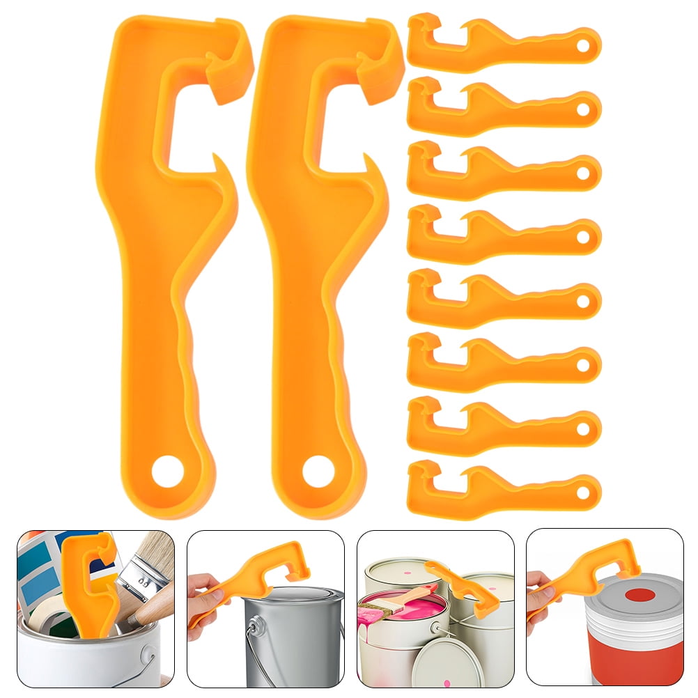 Plastic Bucket Lid Opener 5 Gallon, 10pcs Paint Can Opener Bucket ...