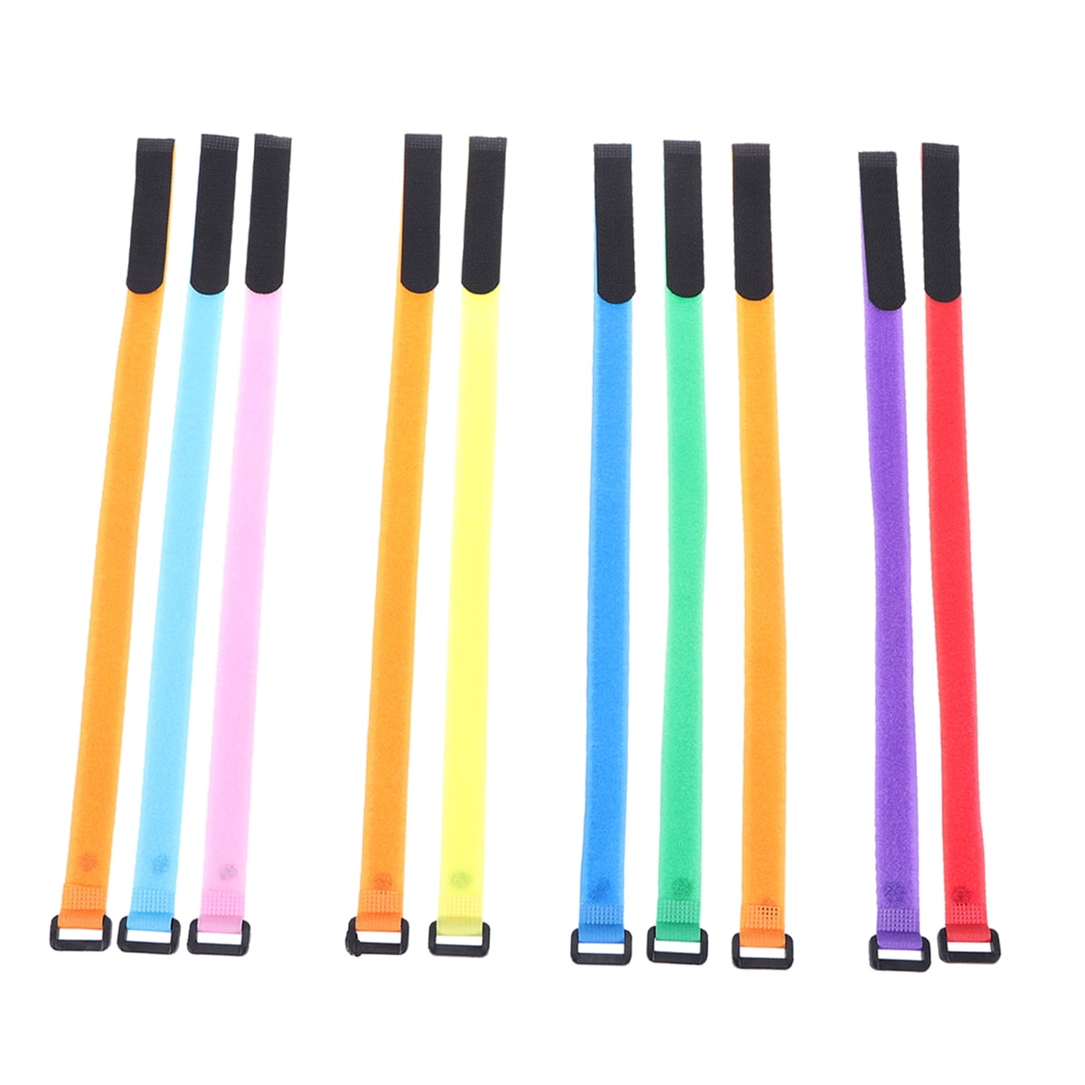 10pcs Buckle Stickers Cable Ties Stickers Strap Stickers Sticking Band ...