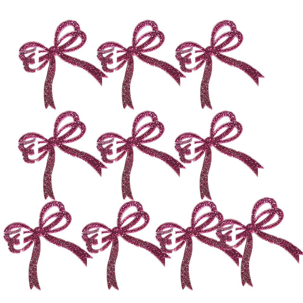 10pcs*Butterfly Wine Glass Labels Bow Tie Drink Label Acrylic Decor ...