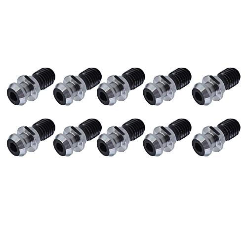 10pcs CAT40 45°0.740"Coolant Pull Stud Retention Knob for Fadal HURCO ...