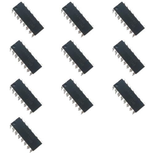 10pcs CD4046BE CD4046BD CD4046 40406 CMOS Power Phase Lock Loop,DIP-16 ...