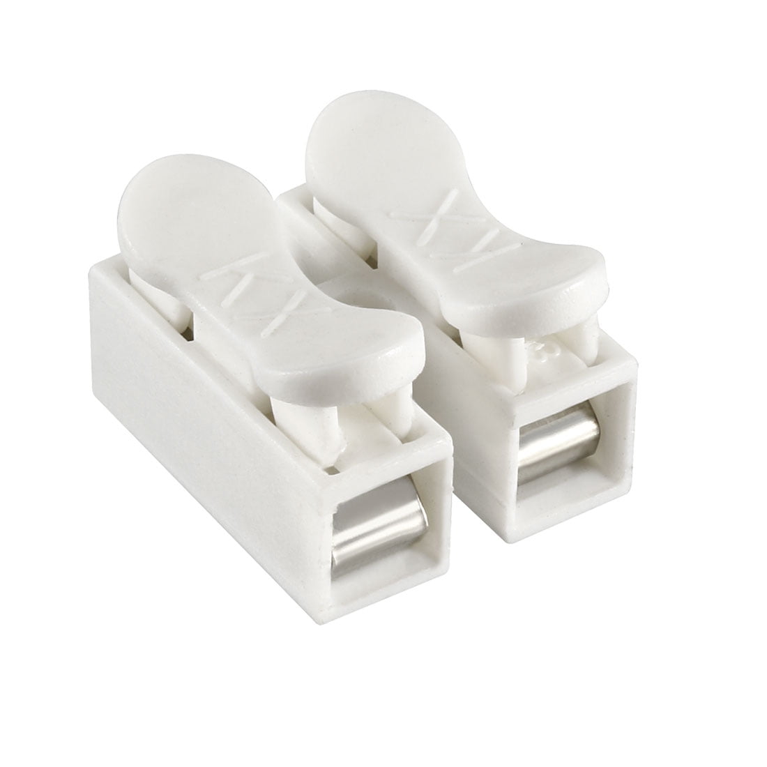 10pcs CH2 Spring Wire Connectors Electrical Cable Clamp Terminal Block ...