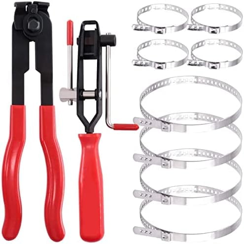 10pcs CV Boot Clamps Pliers Kit, Ear Boot Tie Pliers,Stainless Steel ...