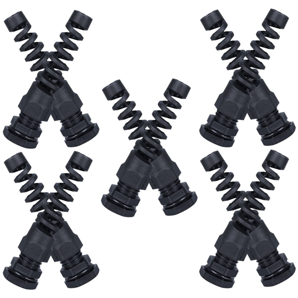 10pcs Cable Gland Power Cord Strain Relief Cord Connector Cable Gland ...