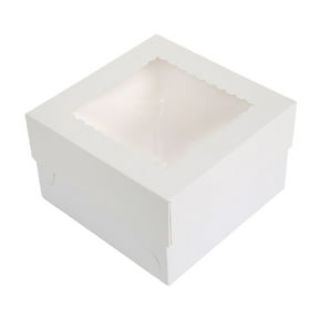 LotFancy 12 Pcs Large Window Cake Boxes in 8x8x8, 10x10x10, and ...