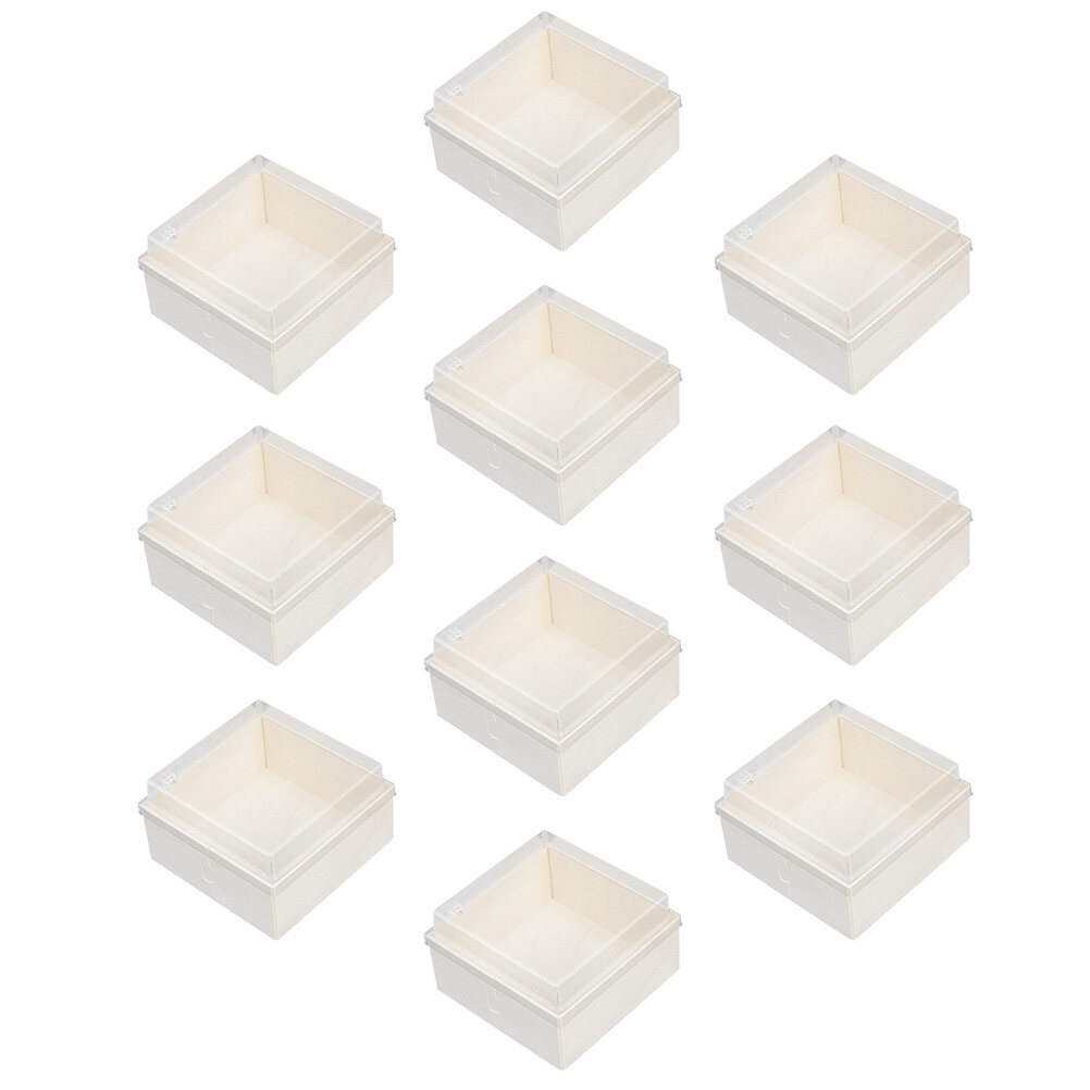 10pcs Cake Packaging Boxes Disposable Food Packing Boxes with ...