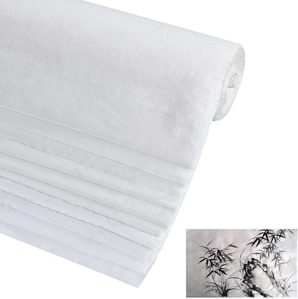 10pcs Calligraphy Paper Rectangle White 1440x380x0.1mm - Walmart.com