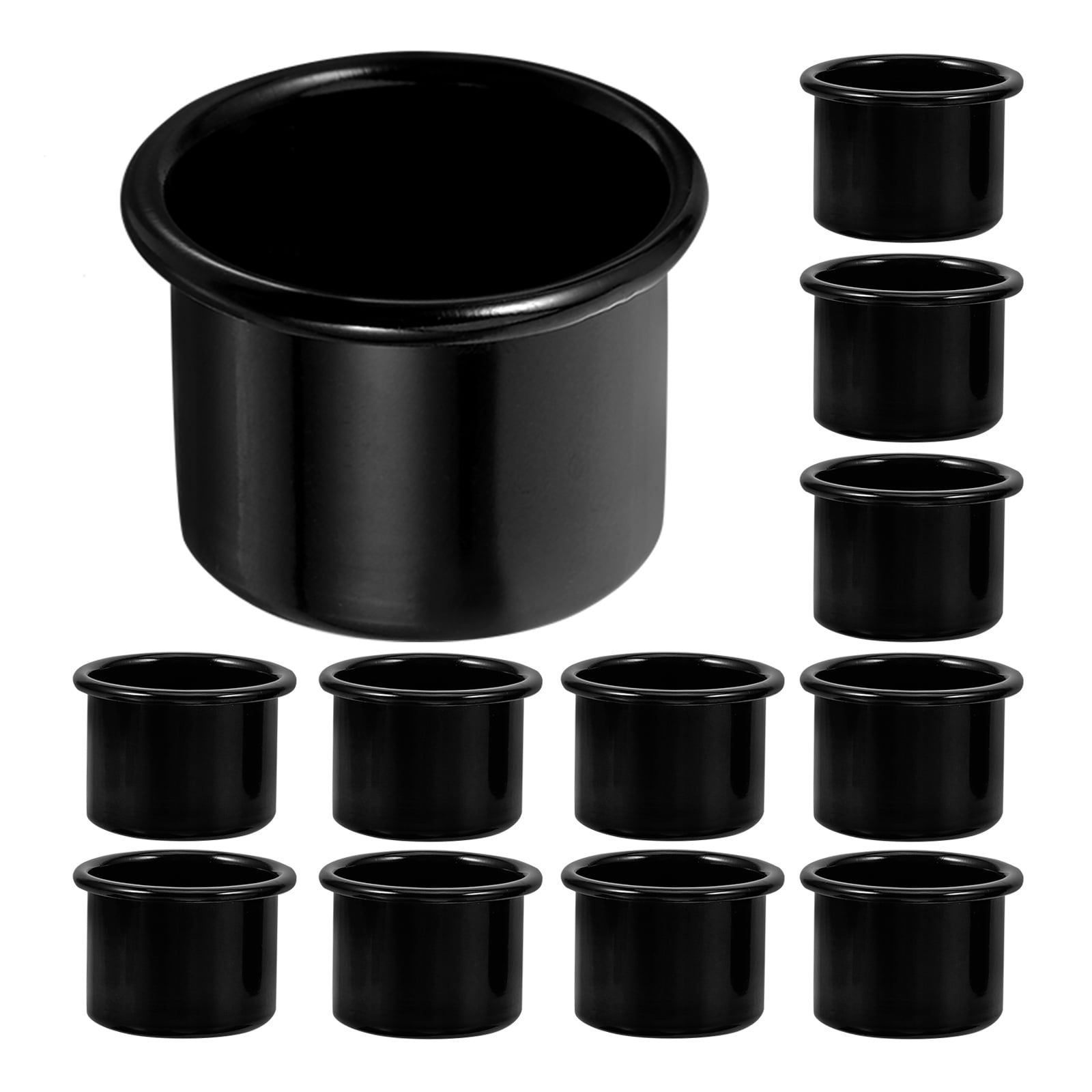 10pcs Candle Holder Set for Party Metal Candlestick Cups Empty ...
