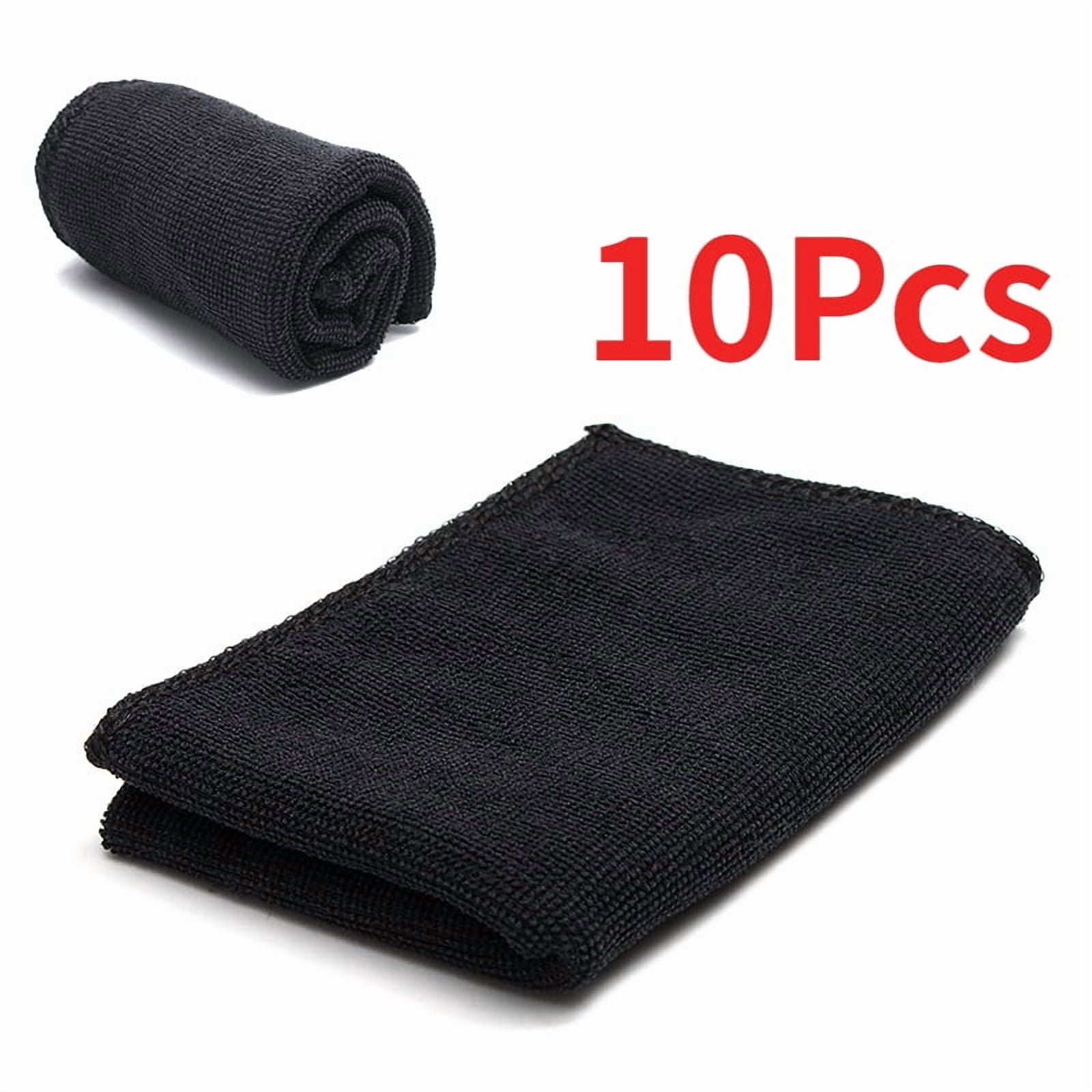 10pcs Car Care Polishing Wash Towels Microfibers Car Detailing Cleaning ...