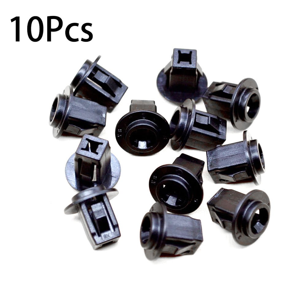 10Pcs Car Mudguard Liner Flare Retainer Nut Clips Grommet For Nissan ...
