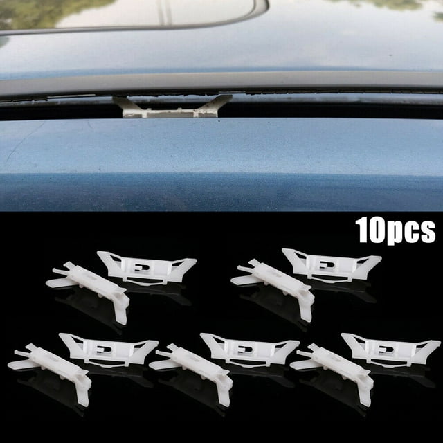 10pcs Car Roof Weather Strip Moulding Drip Rail Clips for Enhance the ...