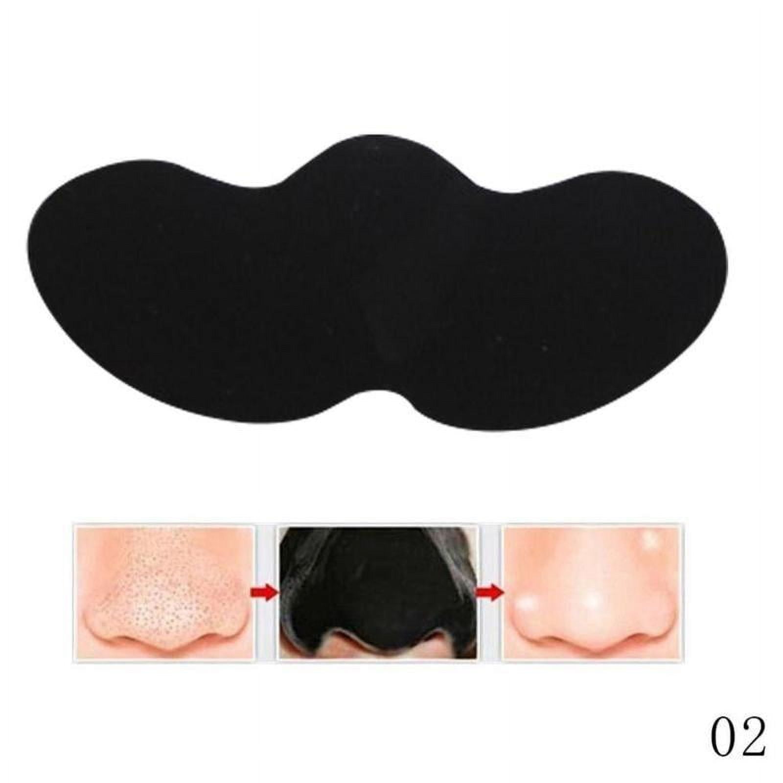 10pcs Charcoal Blackhead Remover Nose Pore Cleasing Strip Nose Sticker ...
