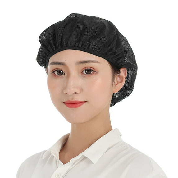 10pcs Chef Hat Reusable Cooking Hair Net for Women Men Chef Works Hats ...