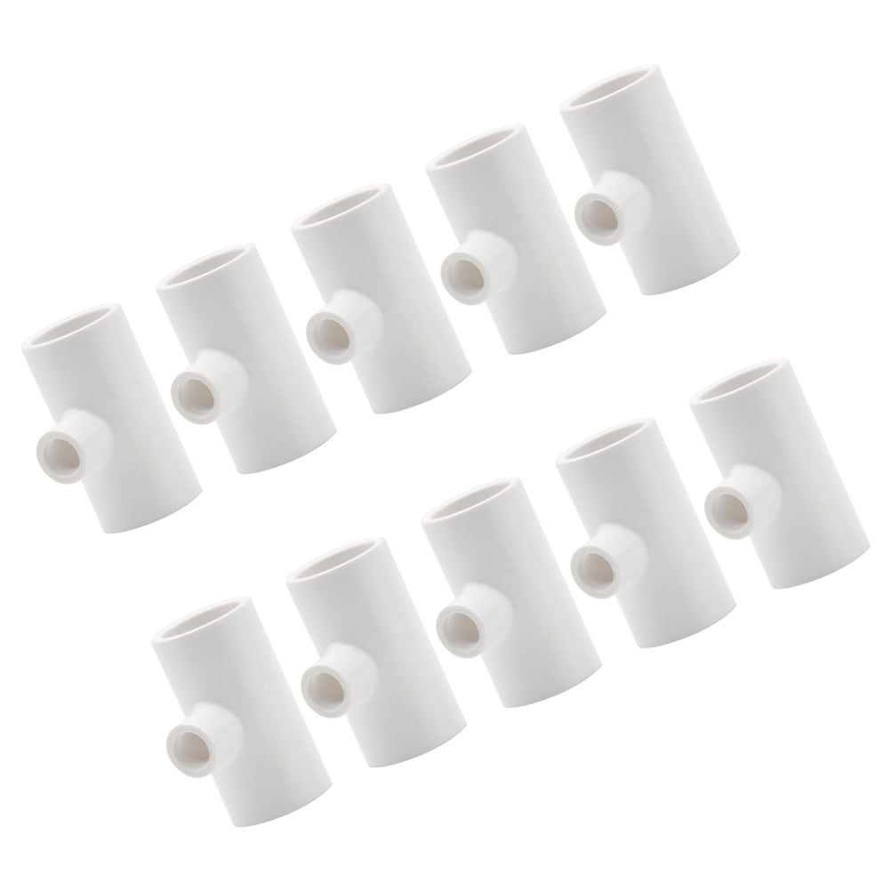 10pcs Chicken Waterer Pvc Tee Fittings For Threaded Poultry Watering ...