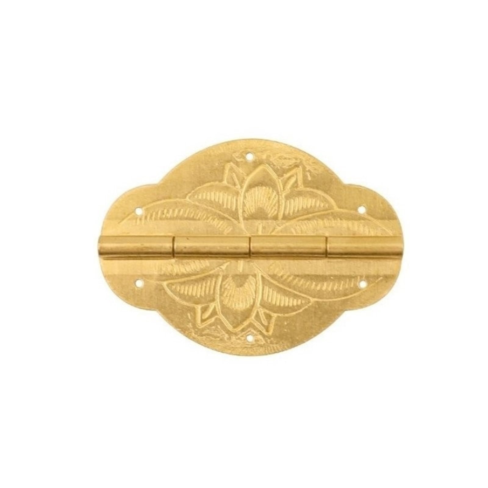 10pcs Chinese Antique Brass Hinges, Vintage 180° folding Hinge ...