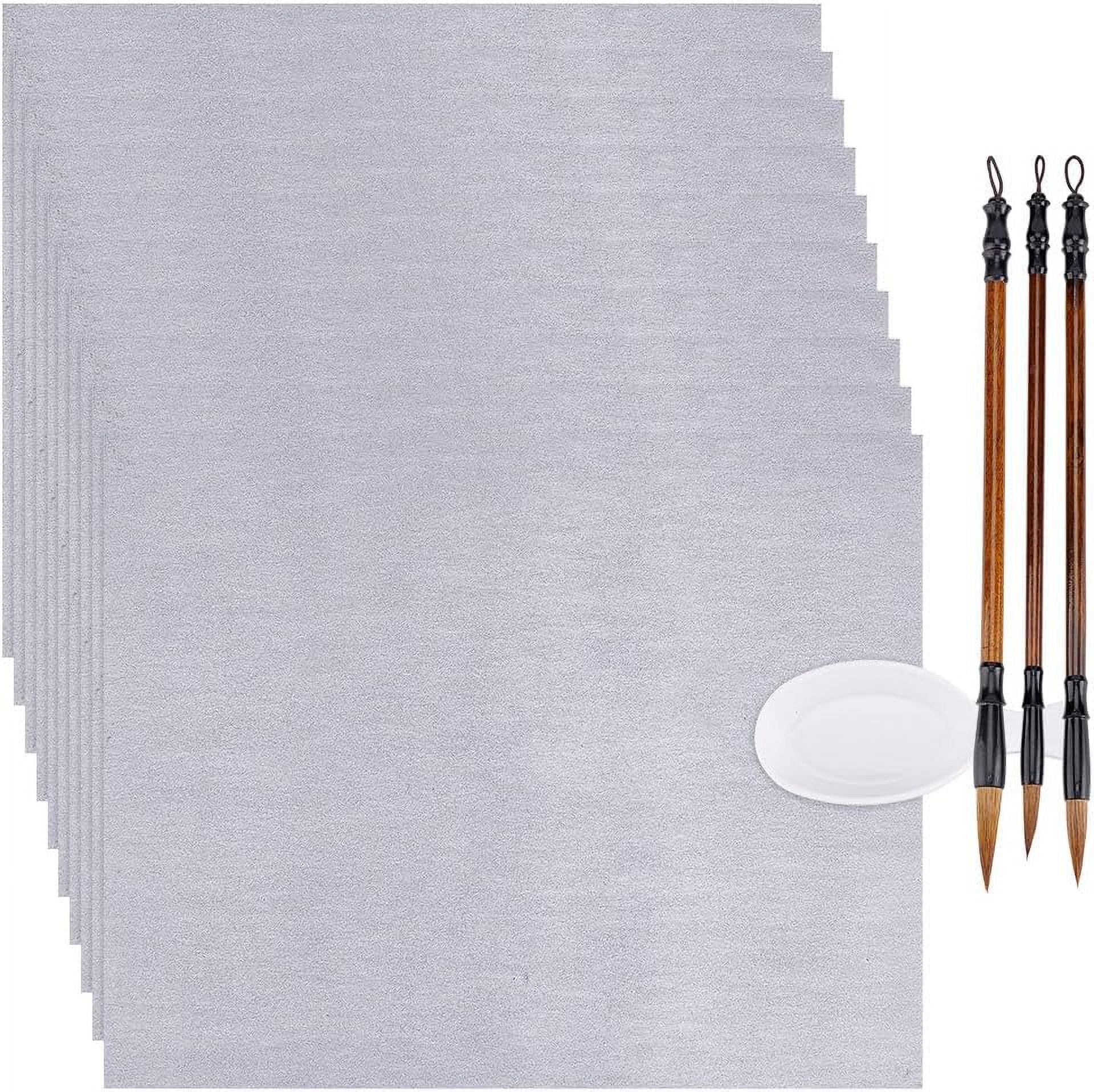 10pcs Chinese Calligraphy Brush Water Writing Magic Cloth with 1pc ...
