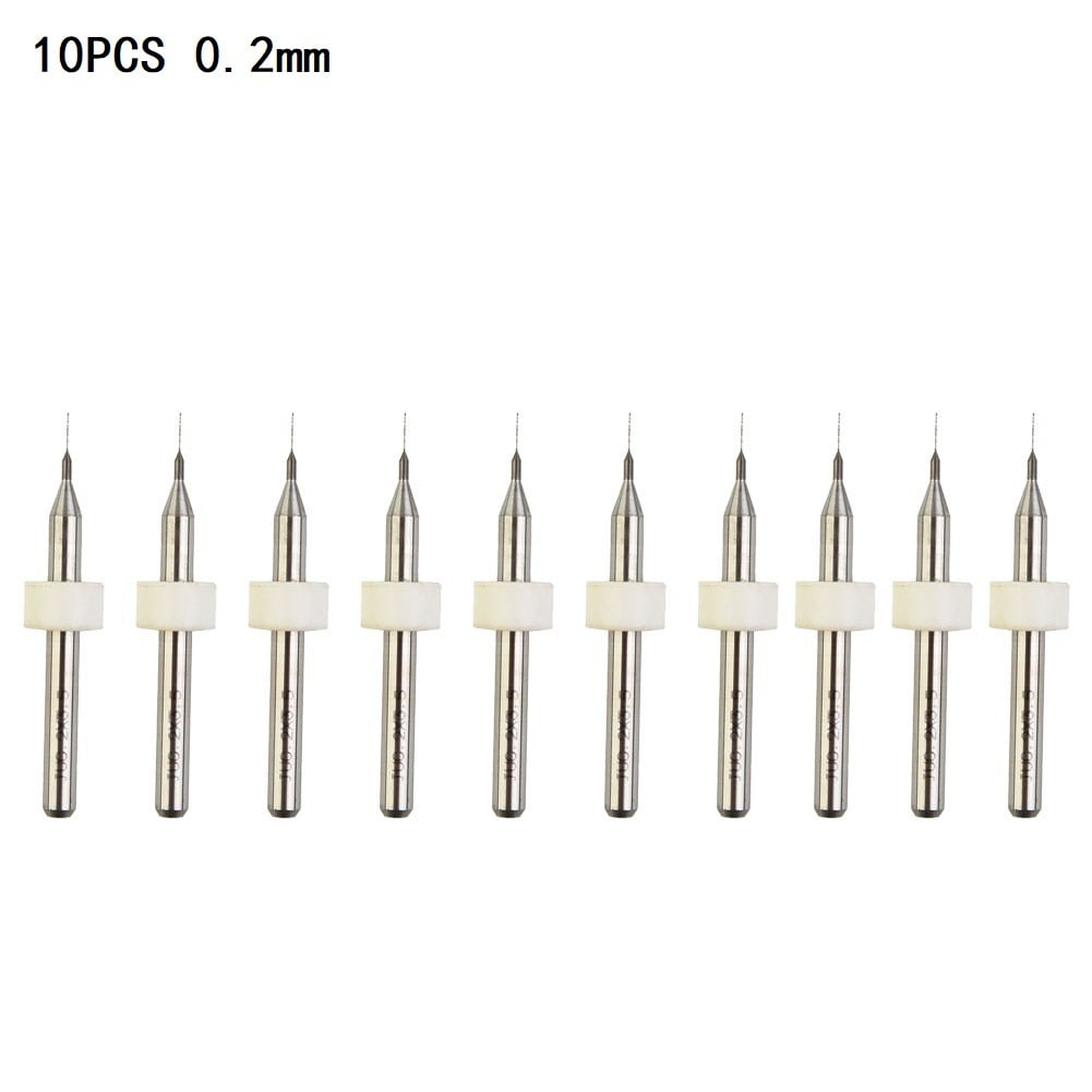 10pcs Circuit Board PCB Drill Bits Kit Carbide Tungsten Steel Drill Bit ...