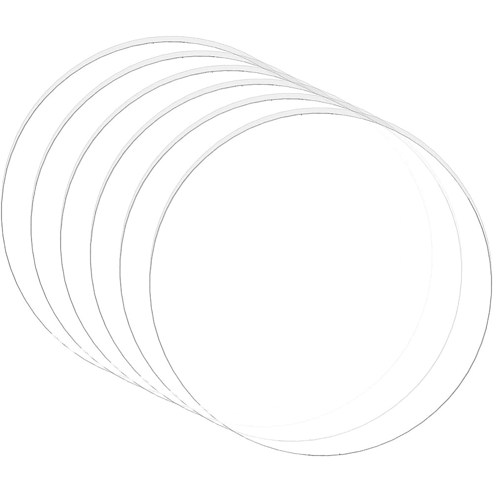 10pcs Clear Acrylic Circle Disc 3mm Thick 100mm Inner Dia Cast sheet ...