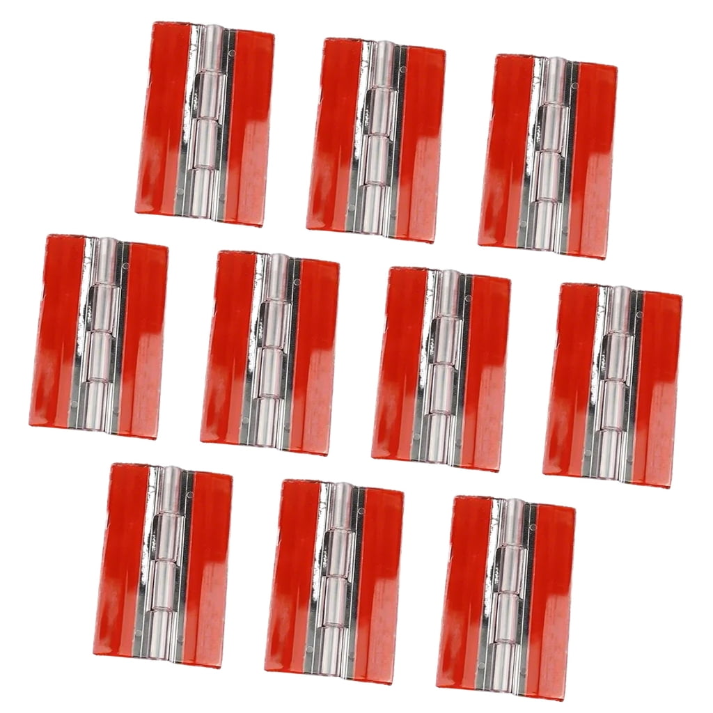 10pcs Clear Adhesive Acrylic Hinges with Strong Adhesive Flexible ...