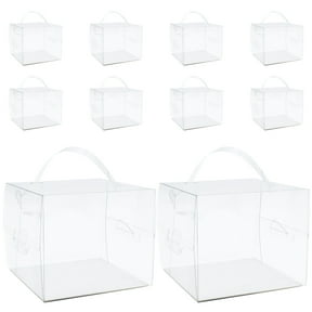 Clear Cake and Dessert Containers for Gift and Party Packaging