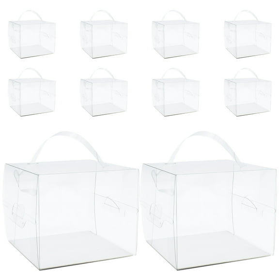 Clear Cake Box