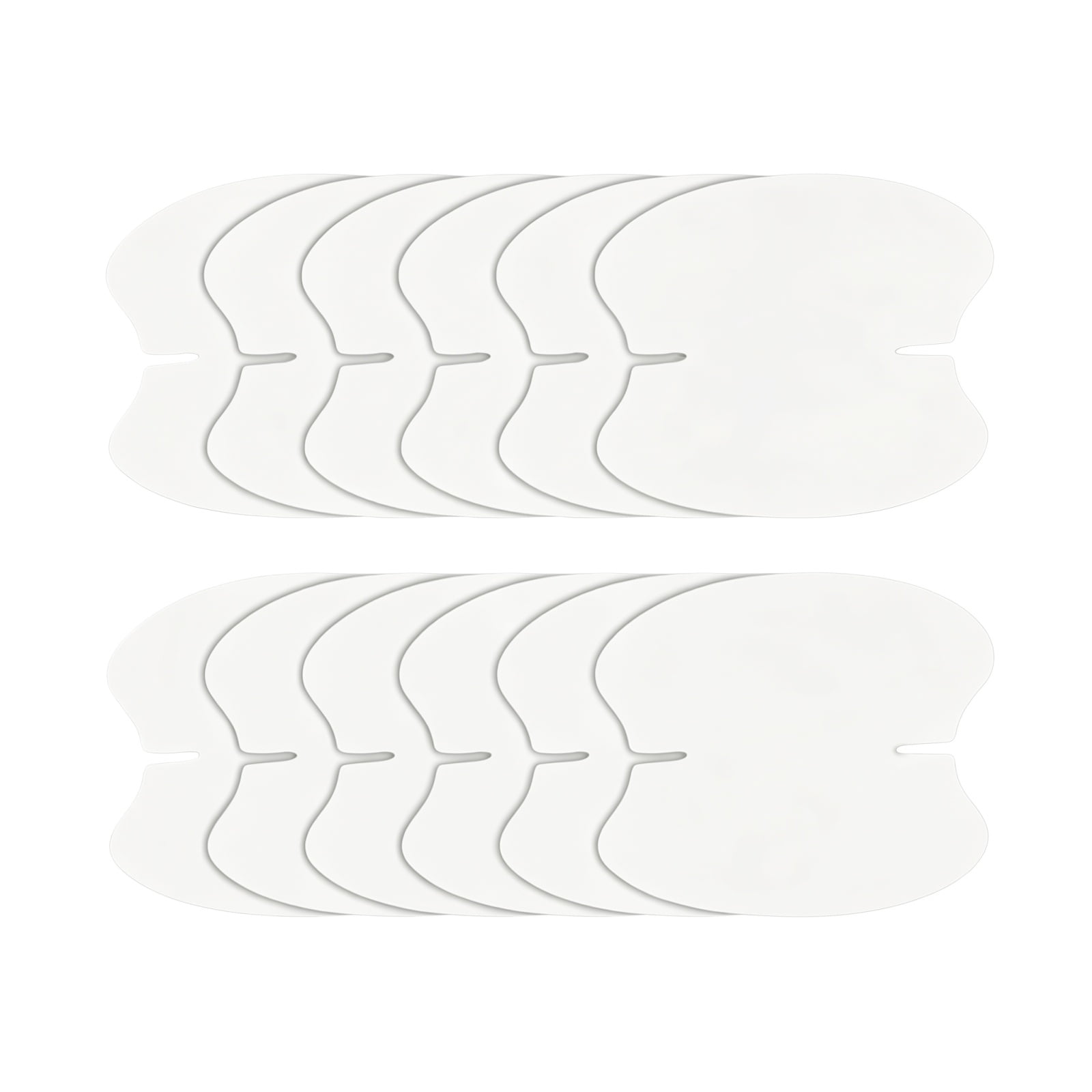 10pcs Clear Car Door Handle Scratch Potectors TPU Car Door Sticker ...